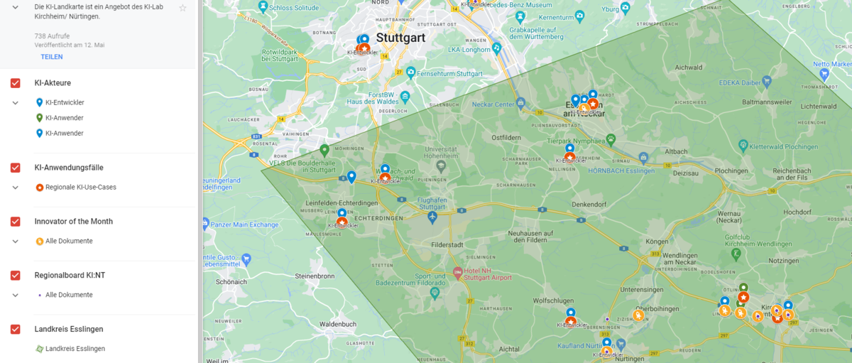 KI-Landkarte: Einblick in das KI-Expertennetzwerk | bwcon